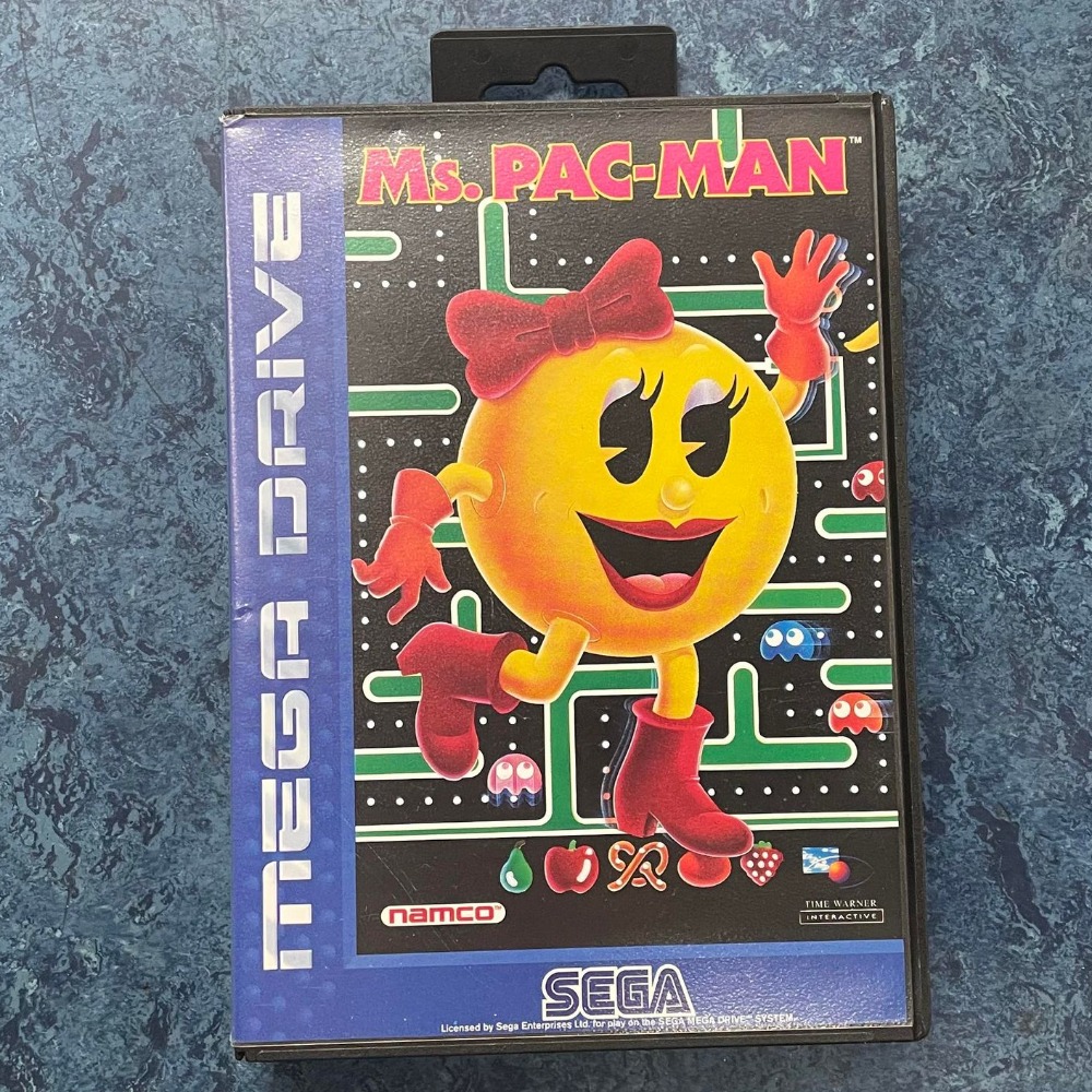 Sega Mega Drive Game Ms Pac-Man - Sega Mega Drive Game - Own4Less